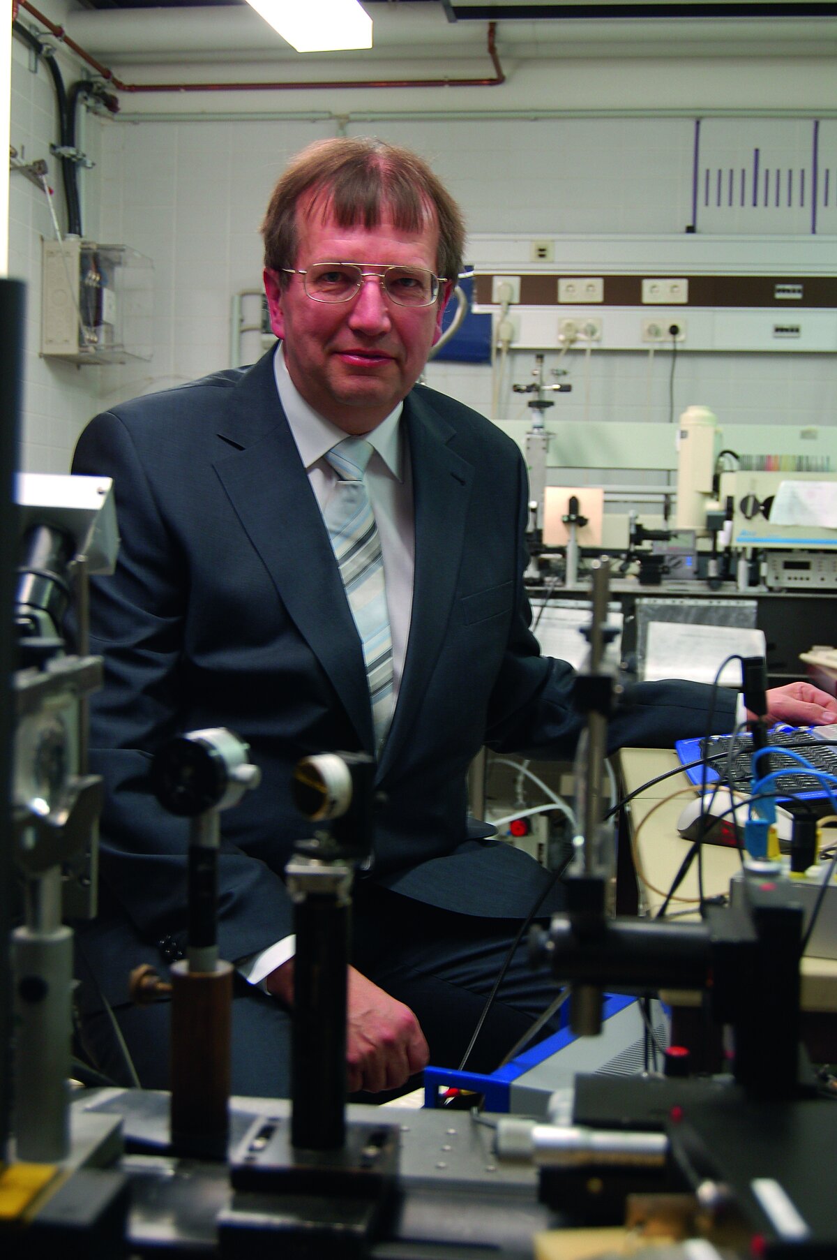 Prof. Alfred Forchel, Physik, emeritierter Präsident der Uni Würzburg ...