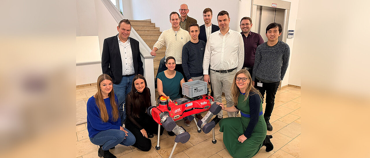 Robot dog to support dermatological clinic staff