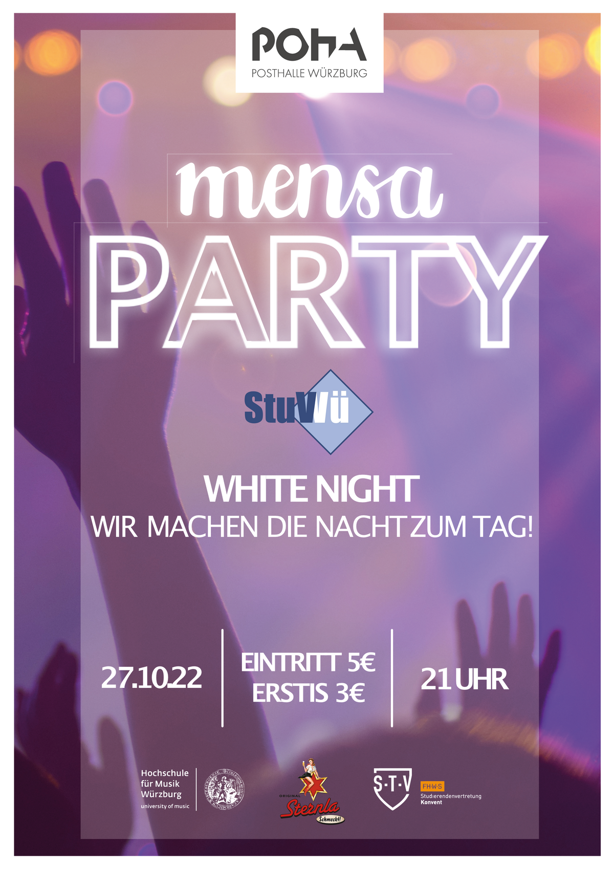 Mensa-Party goes Posthalle - Studierendenvertretung